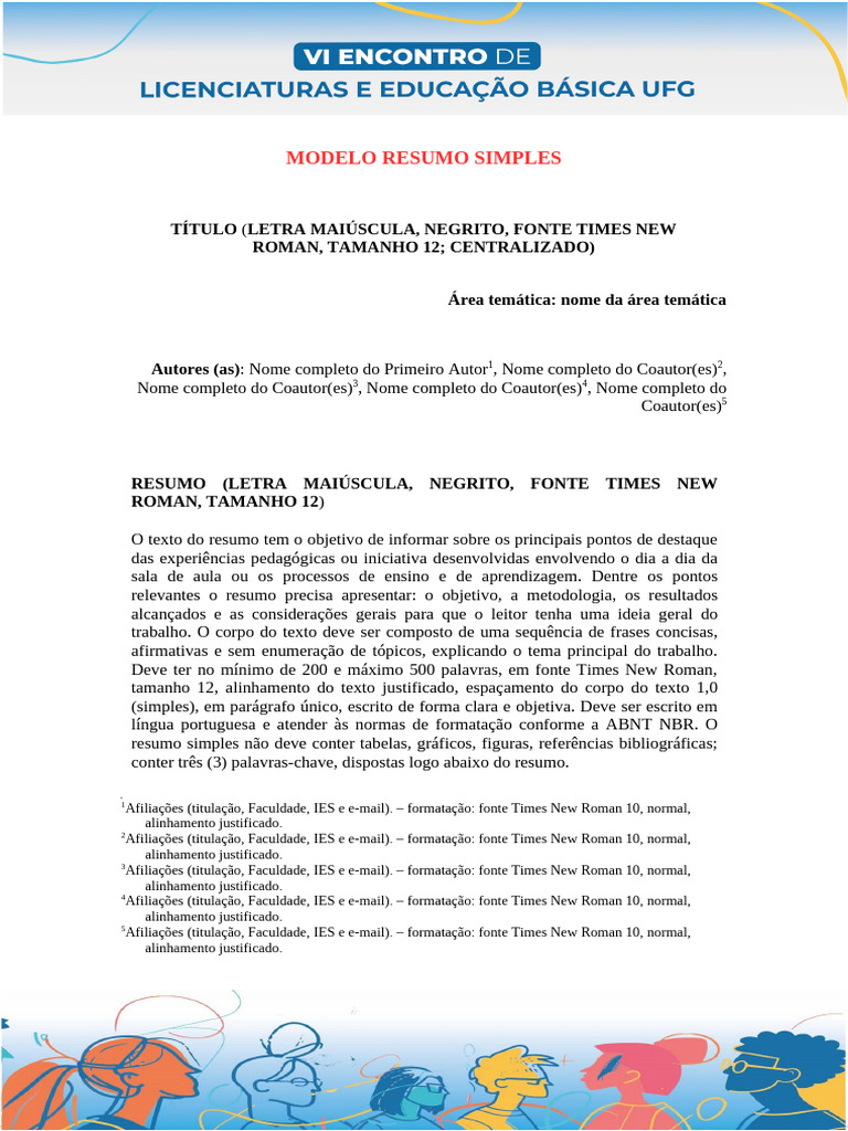 MODELO_RESUMO_SIMPLES_(3) | PDF