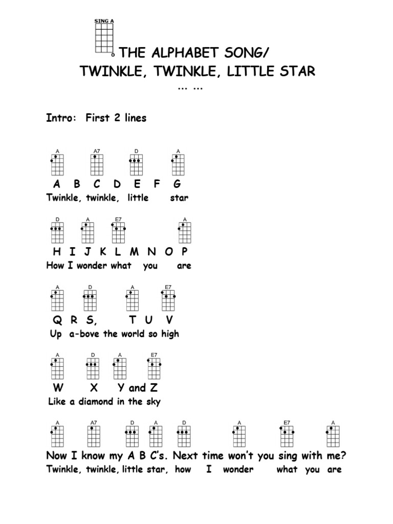 Alphabet Twinkle | PDF