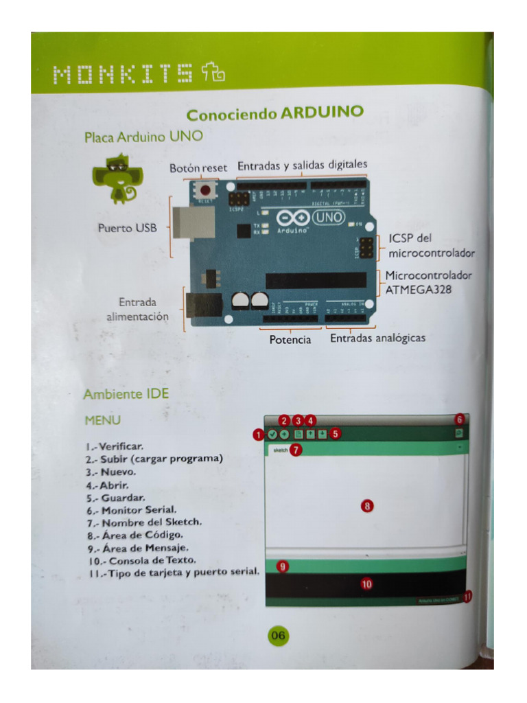 Pácticas 1 y 2 Arduino | PDF