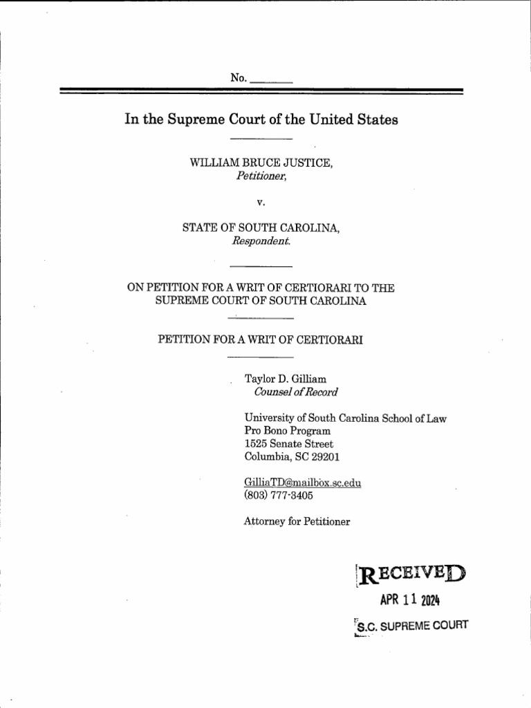 Petition For Writ of Certiorari | PDF