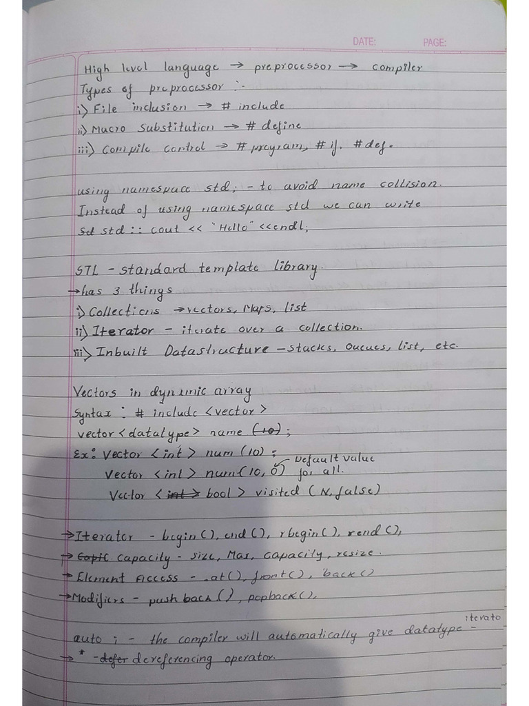 Toc Notes A Section | PDF