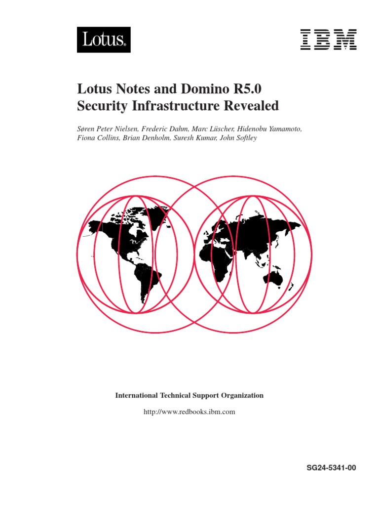 Lotus Notes and Domino Security r5.0 | PDF | Ibm Notes | Firewall ...
