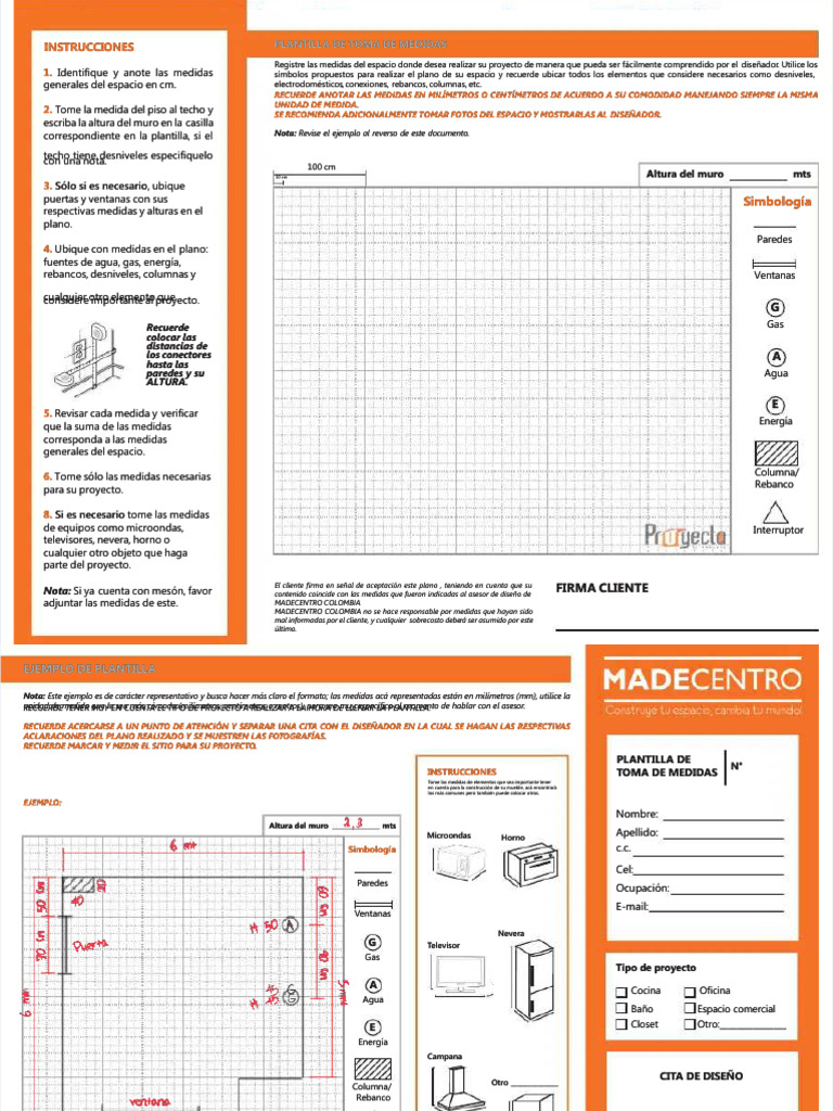 PDF Formato Toma Medidas Compress | PDF