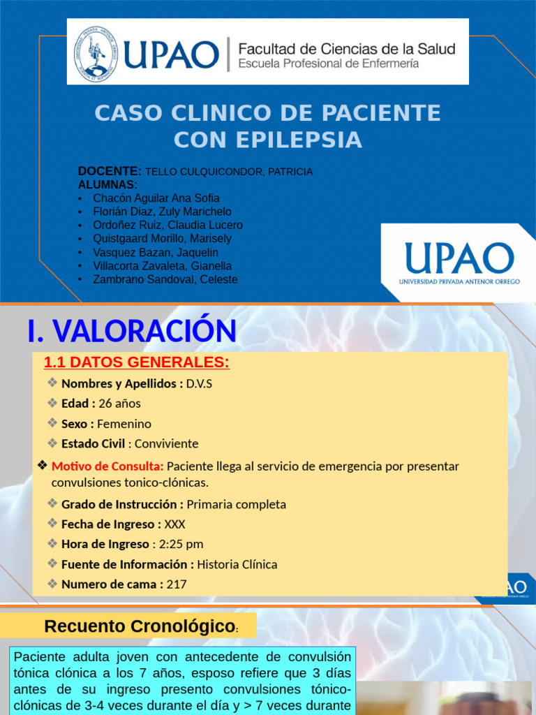 Caso Clínico: Epilepsia y Neurocisticercosis | PDF
