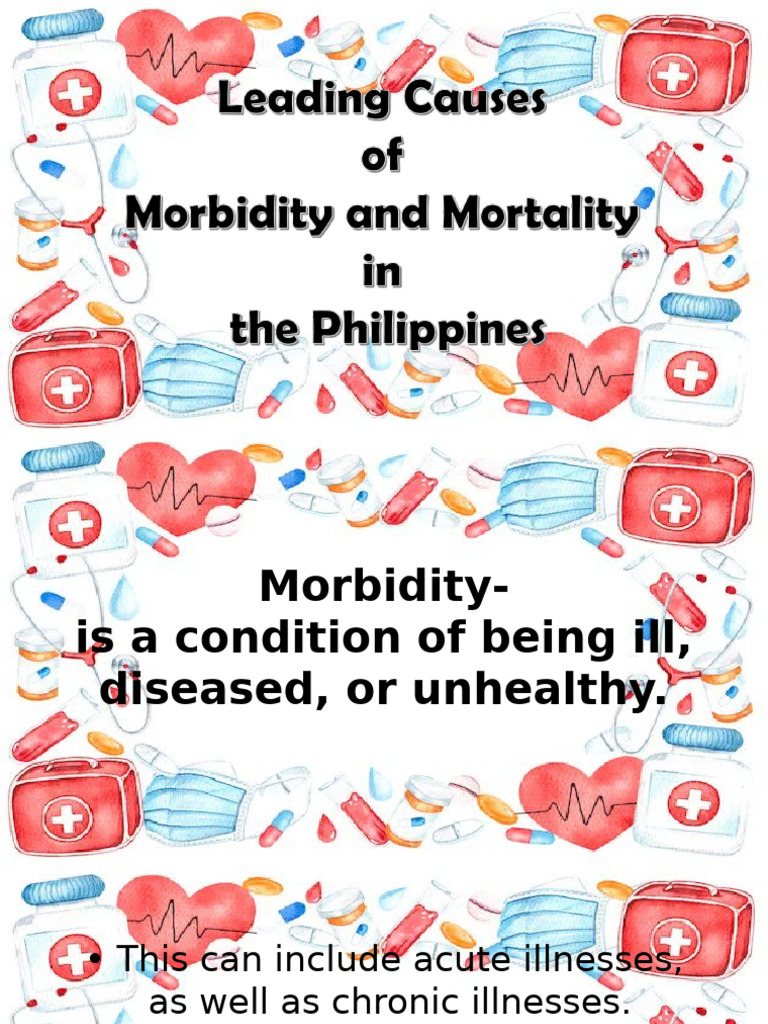 M2 - Morbidity vs. Mortality | PDF