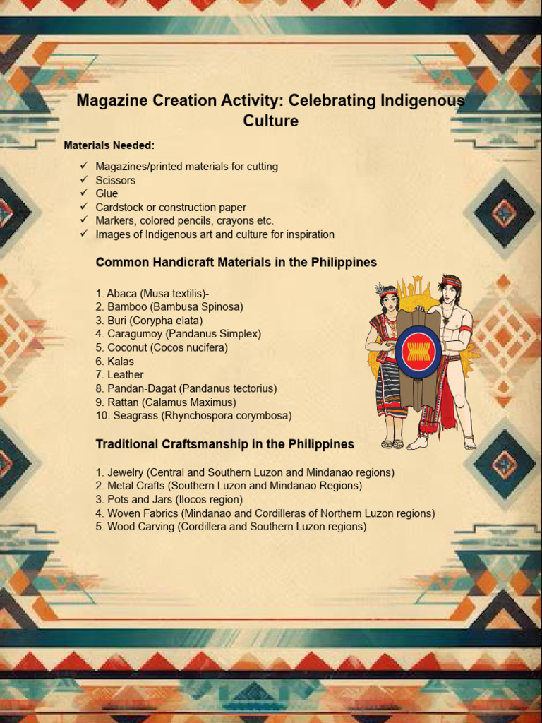 Indigenous Culture Magazine Project | PDF | Musical Instruments | Music ...