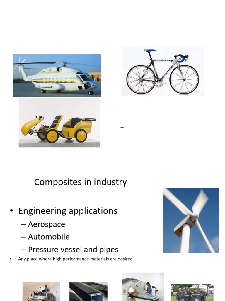 Applications of Composite Materials | PDF | Composite Material ...
