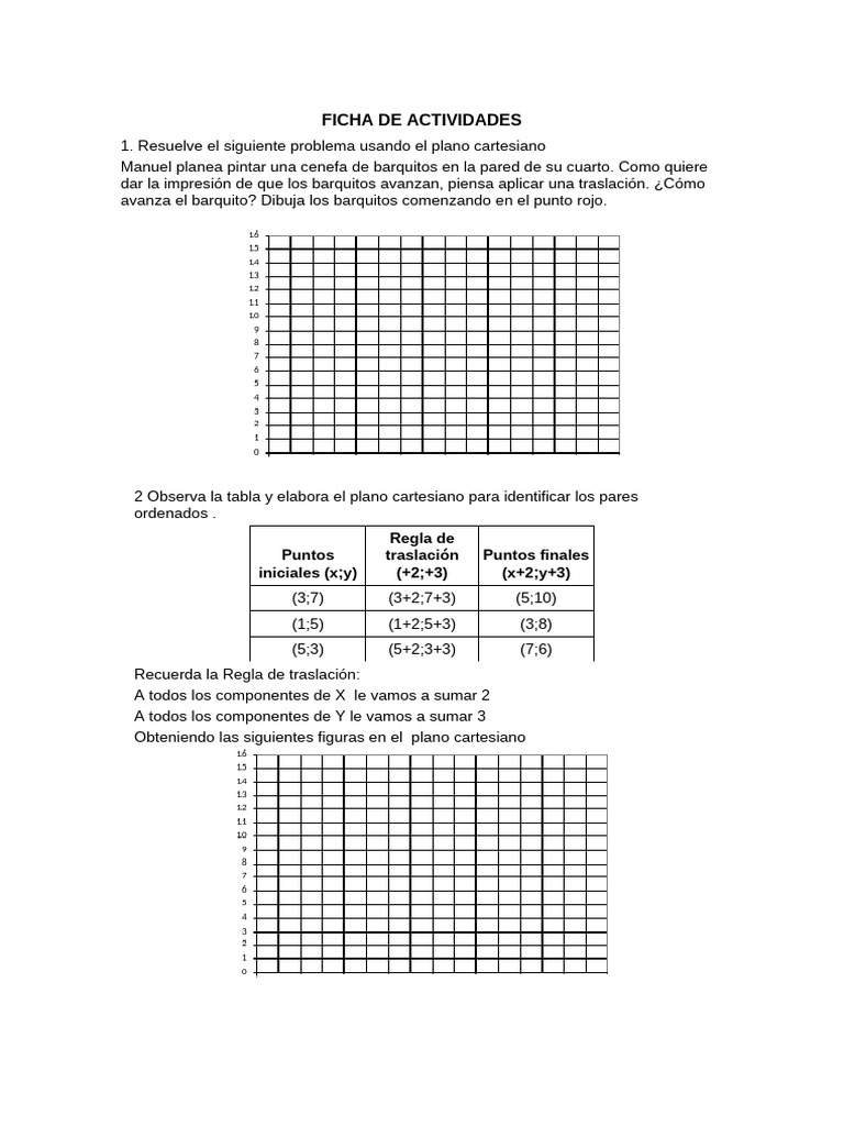 Ficha de Actividades Mate 27 | PDF