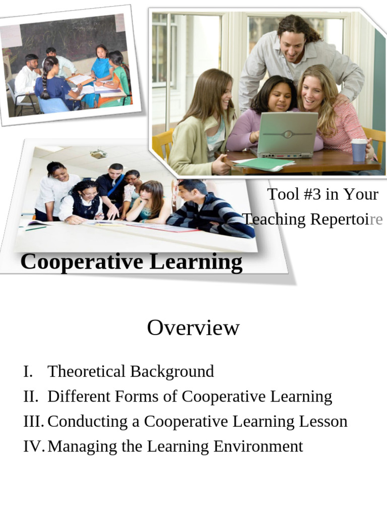 3 4322 Cooperative Learning | PDF | Learning | Teachers
