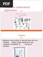 Laboratory Equipment Guide | PDF | Amorphous Solid | Tools