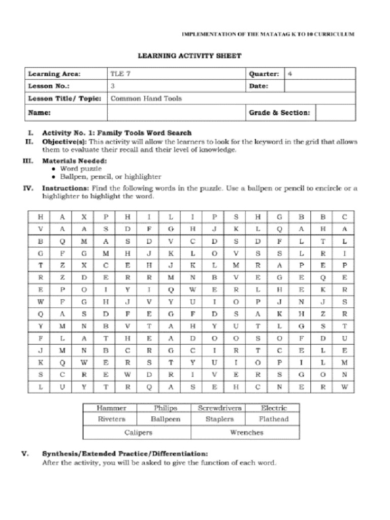 Hand Tools | PDF