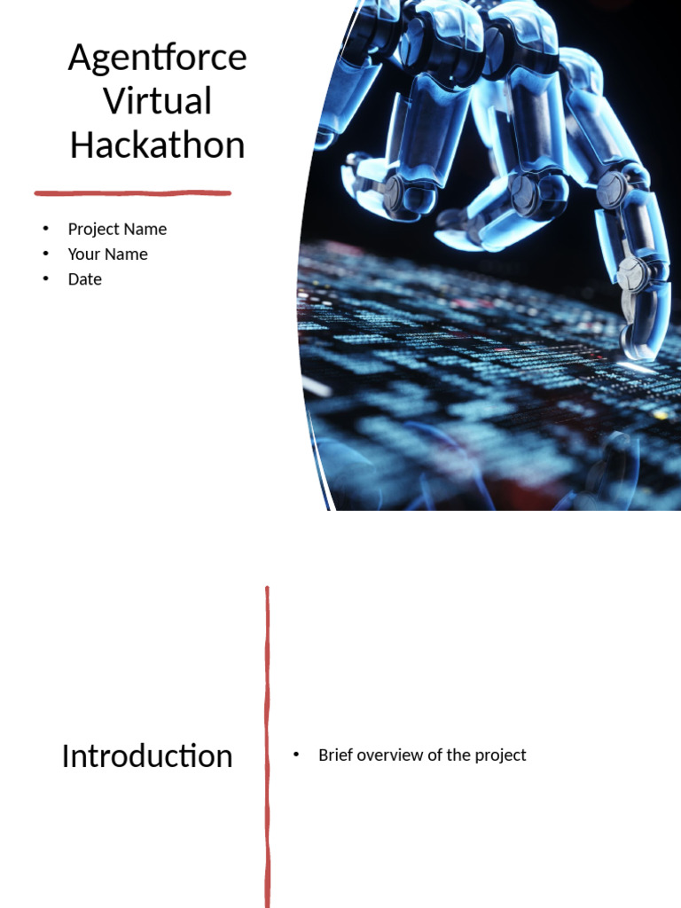 Agentforce Hackathon Presentation Steps | PDF