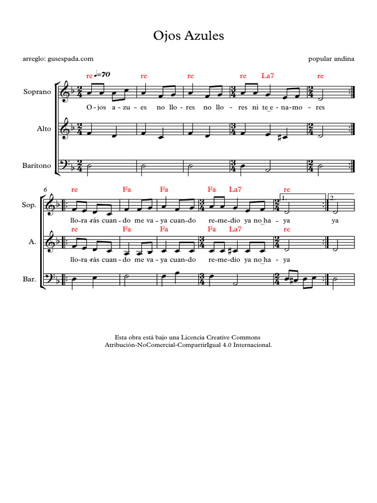 Ojos Azules SAB | PDF