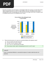 AP Psychology Unit 5 MCQ Review | PDF | Speech | Memory