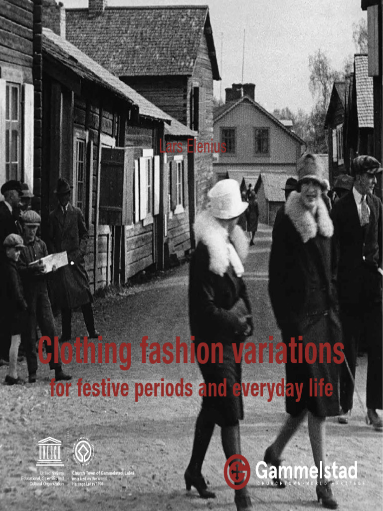 Clothing Fashion Variations For Festive Periods and Everyday Life | PDF ...