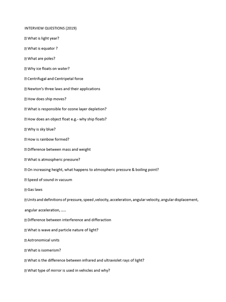 Suez Canal and Maritime Interview Questions | PDF | Acceleration ...
