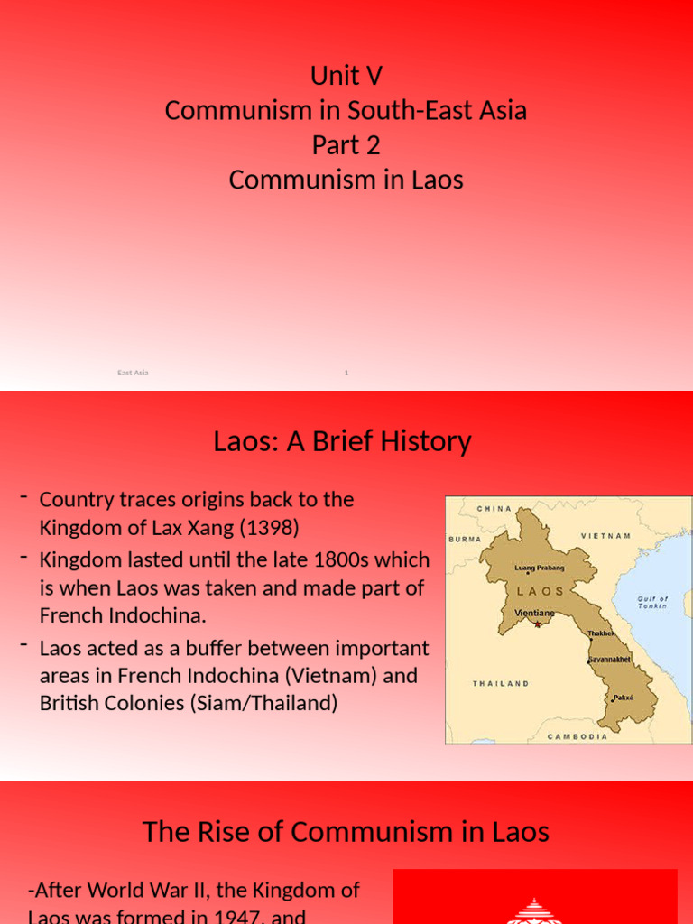 Communism in South-East Asia Part 2 Student Notes | PDF