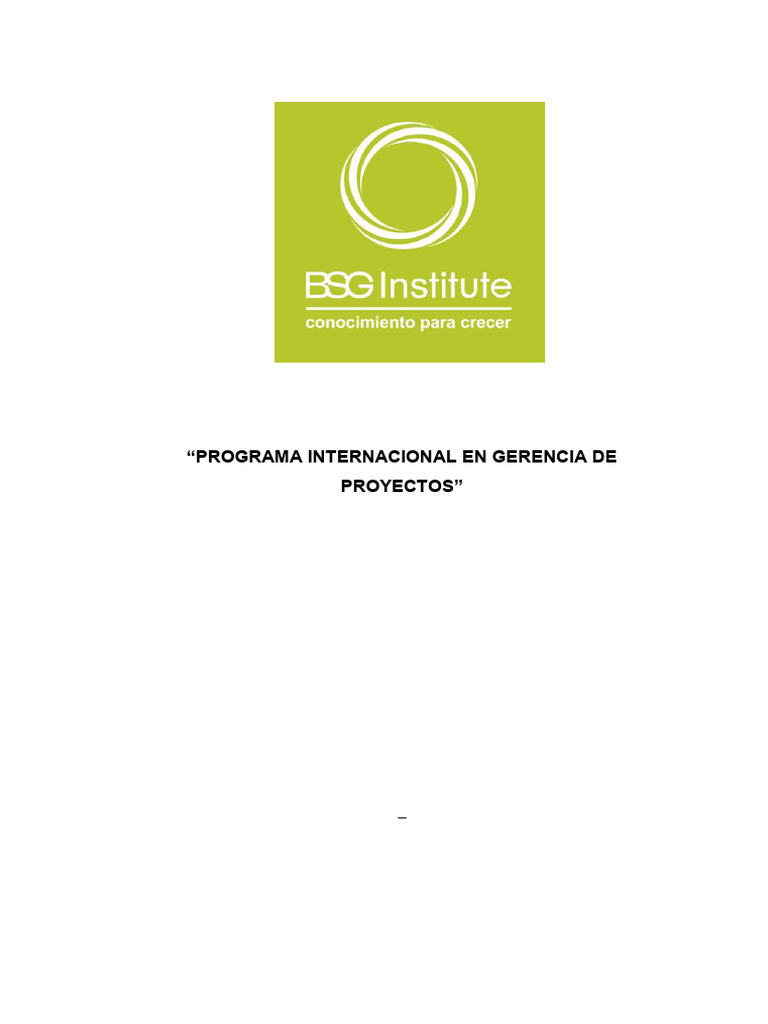 PROGRAMA INTERNACIONAL DE GESTION DE PROYECTOS -L. CHIPANA P. | PDF | Acero | Diseño
