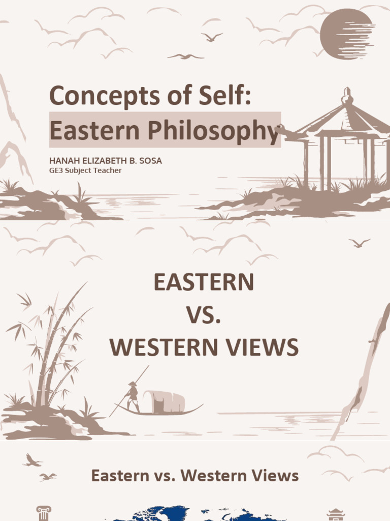 GE3 Chapter 3 Concepts of Self Eastern Philosophy | PDF | Ātman (Hinduism) | Brahman