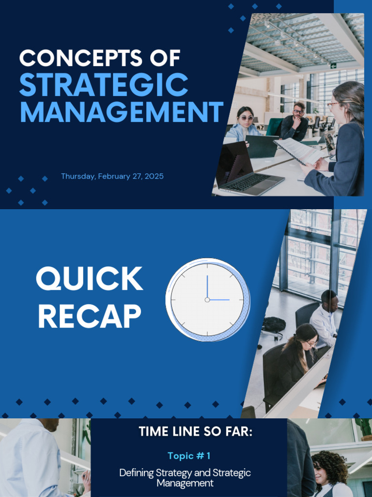 Concepts of Strategic Management | PDF | Strategic Management | Economies