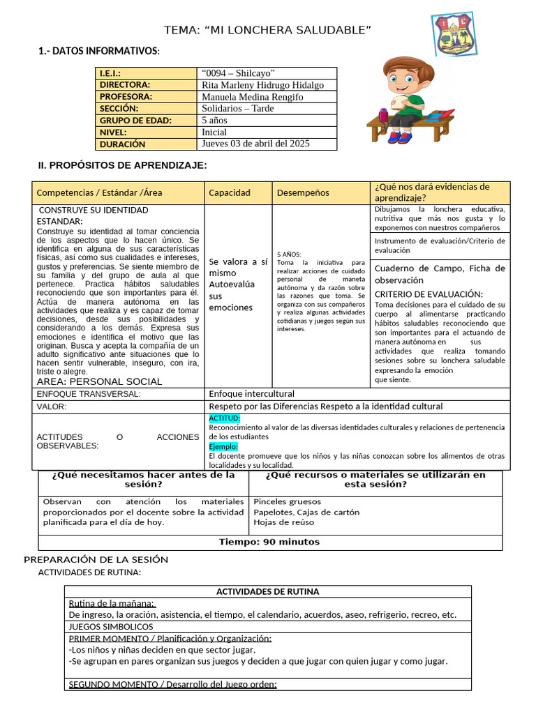 Jueves 03-04 Miss Manuela | PDF | Aprendizaje | Las emociones