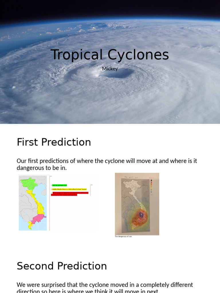 Tropical Cyclones | PDF