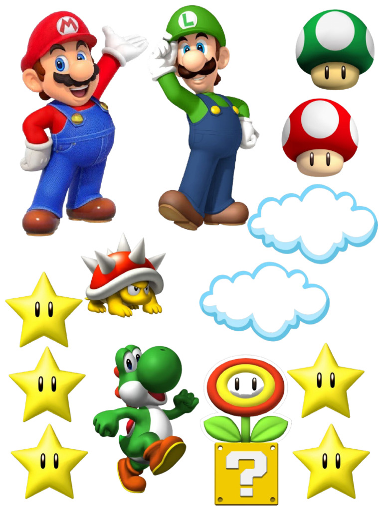 topper de super mario | PDF
