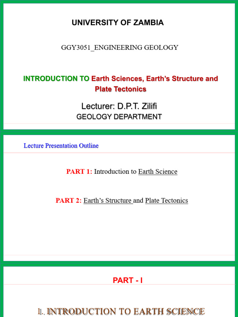 Earth Science: Structure & Plate Tectonics | PDF | Earth Sciences | Earth