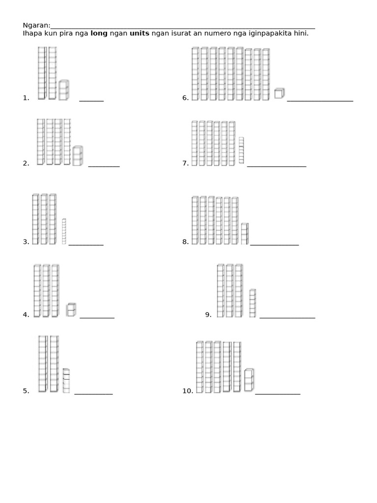 Longs and Units | PDF