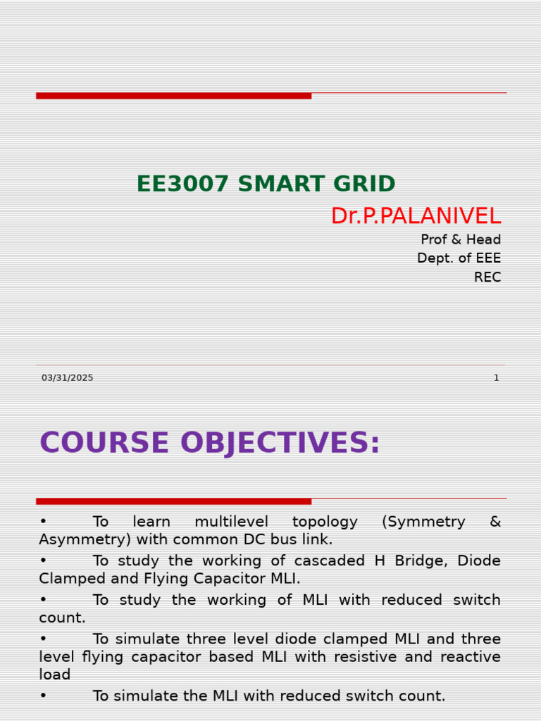 SG Unit 1 | PDF | Power Inverter | Electric Power