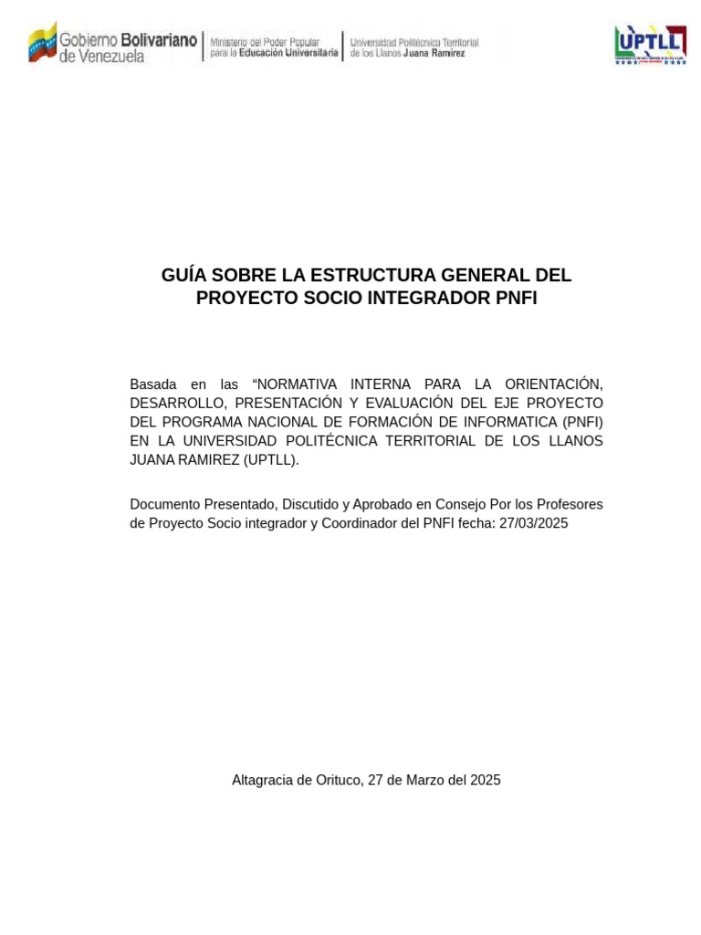 Estructura-General-Del-Proyecto-Socio-Integrador | PDF | Análisis FODA | Motivación