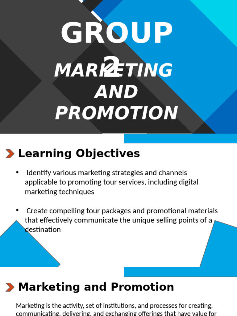 Marketing and Promotion | PDF | Marketing | Advertising