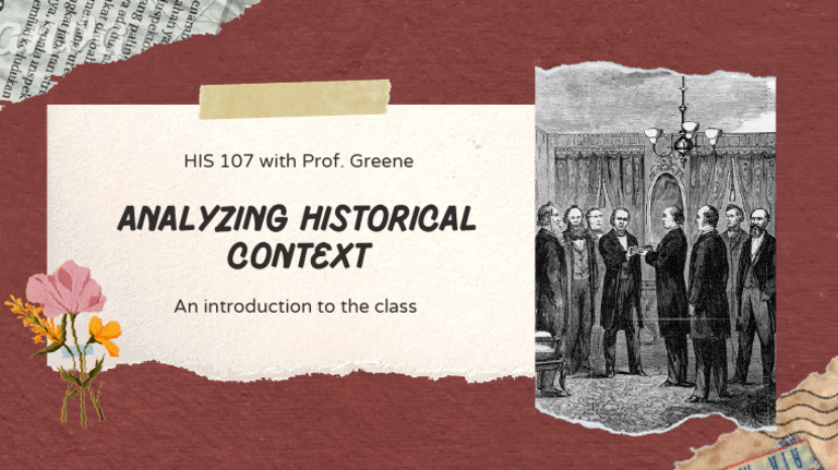Brown Classic Scrapbook History Class Presentation PDF | PDF