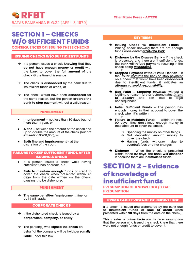 RFBT-BATAS-PAMBANSA-BLG-22 | PDF | Burden Of Proof (Law) | Public Law