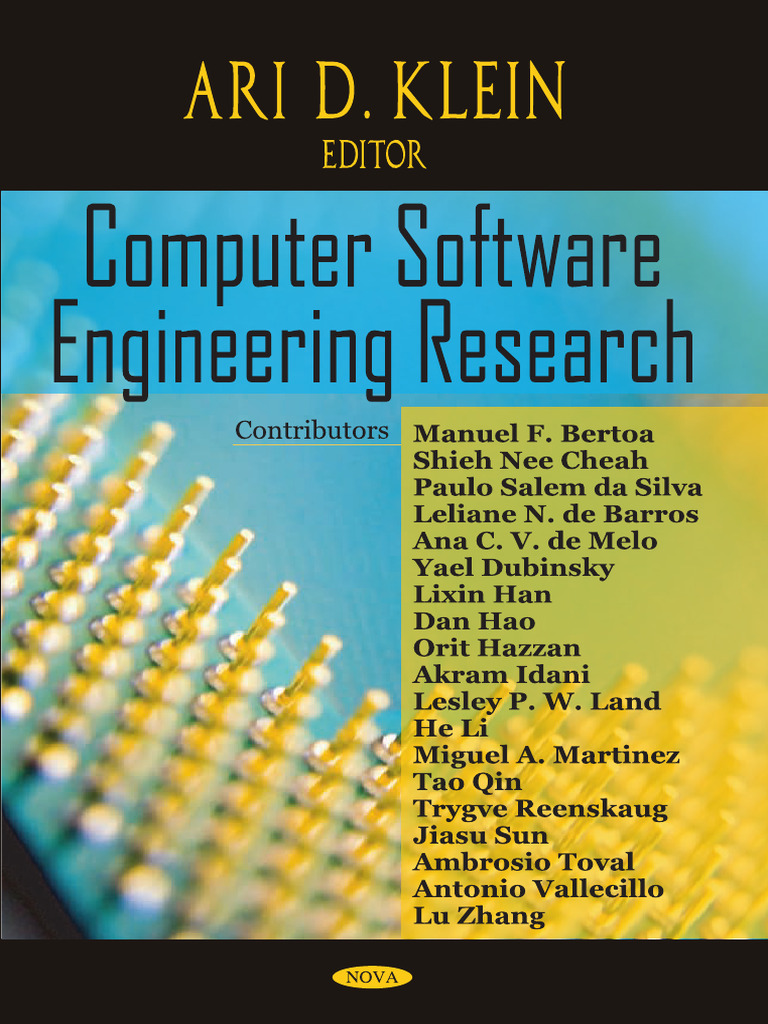 Pub Computer Software Engineering Research | PDF | Agile Software Development | Class (Computer ...
