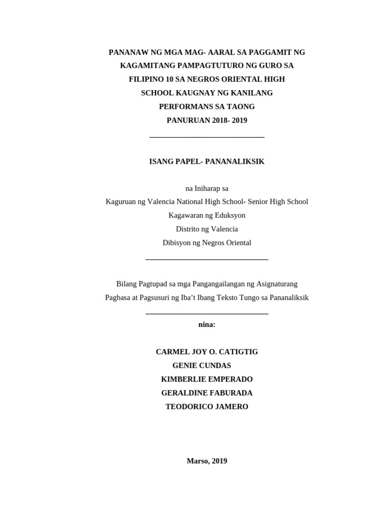 Final Manuscript Sample | PDF