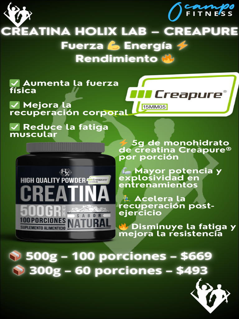 Creatina Holixlab Para Whatsapp Pdf