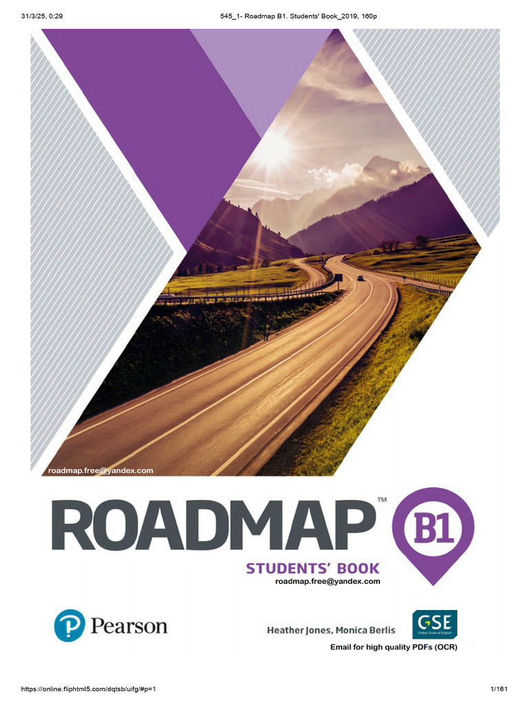545 - 1 - Roadmap B1. Students' Book - 2019, 160p | PDF