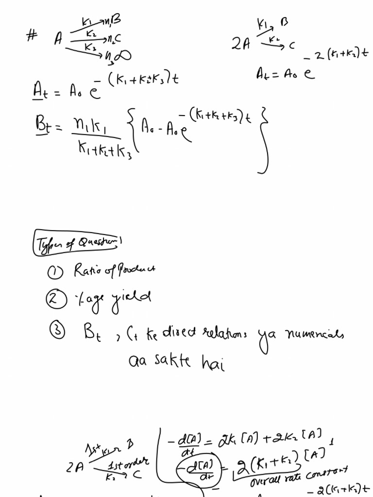 Chemical Kinetics 12 | PDF