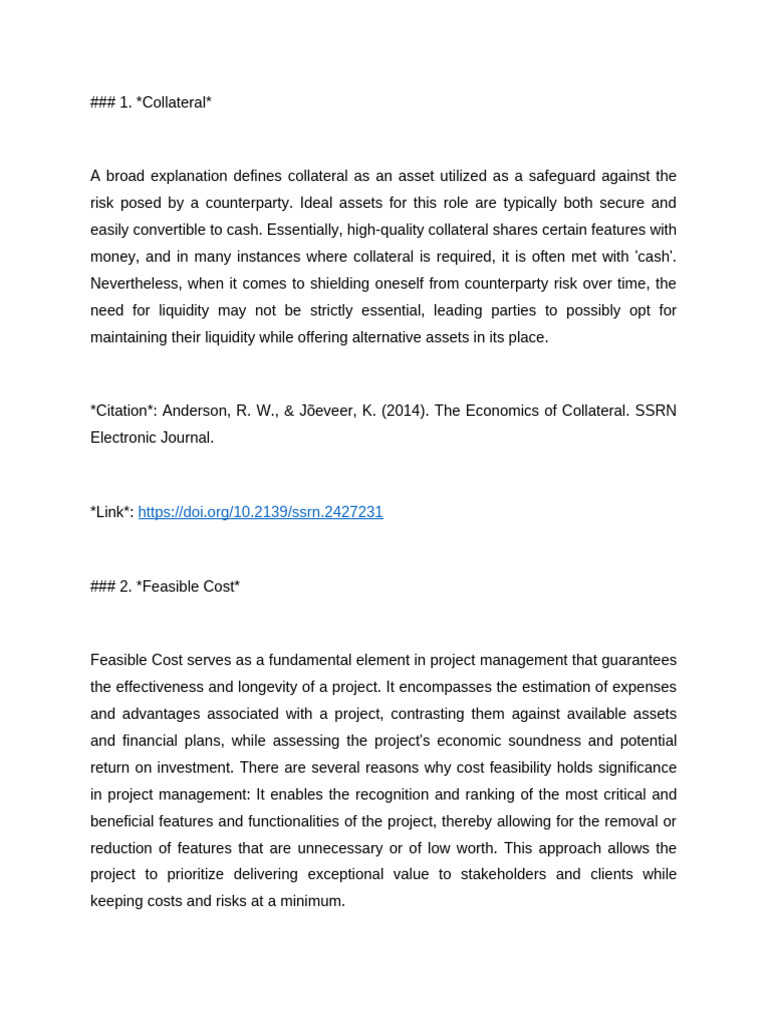 Collateral Credit Worthiness Definition | PDF | Credit | Finance ...