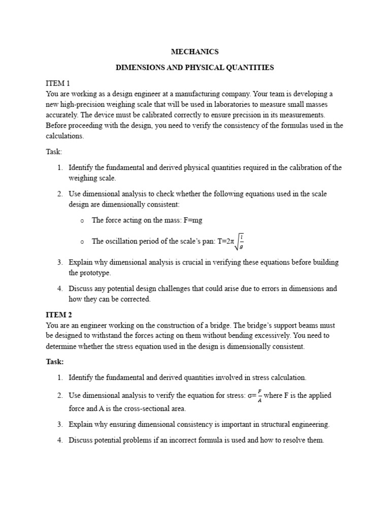 Scenario Based Questions For Advanced Level-1 | PDF | Thermometer | Water