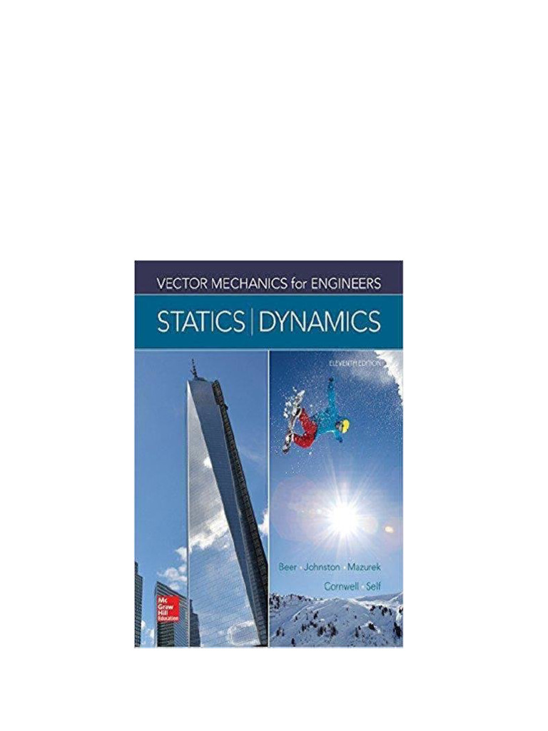Vector Mechanics For Engineers: Statics and Dynamics 11Th Edition by Ferdinand P. Beer (PDF ...