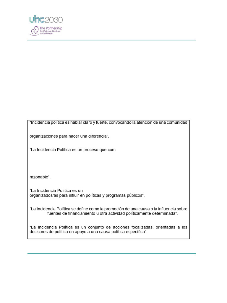 WHO013 UHC2030-Capacity-building-Toolkit Ch3 Mod1 a1 | PDF | Sociedad civil | Planificación ...