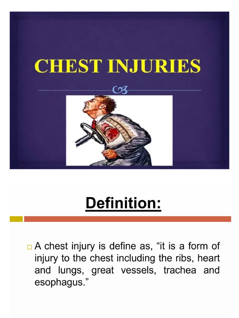 13.chest Injuries | PDF