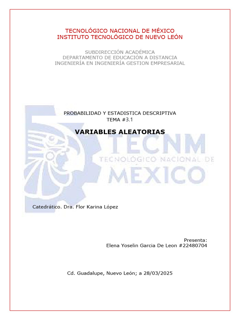 Tarea3 1probabilidad | PDF