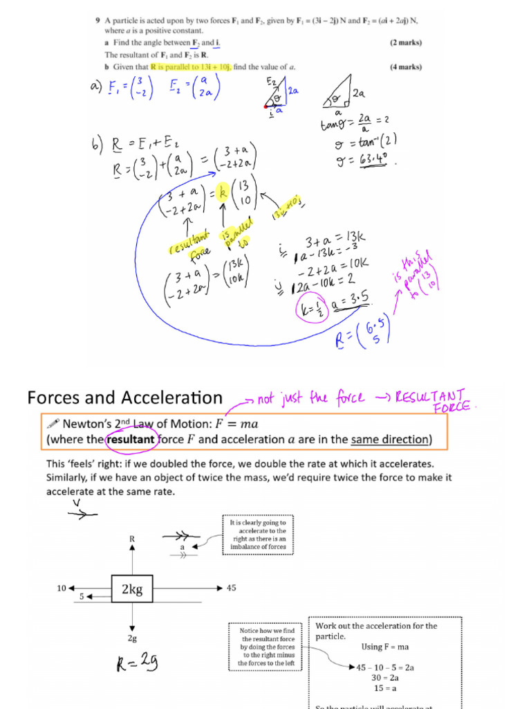 10 Forces 2 - F Ma | PDF