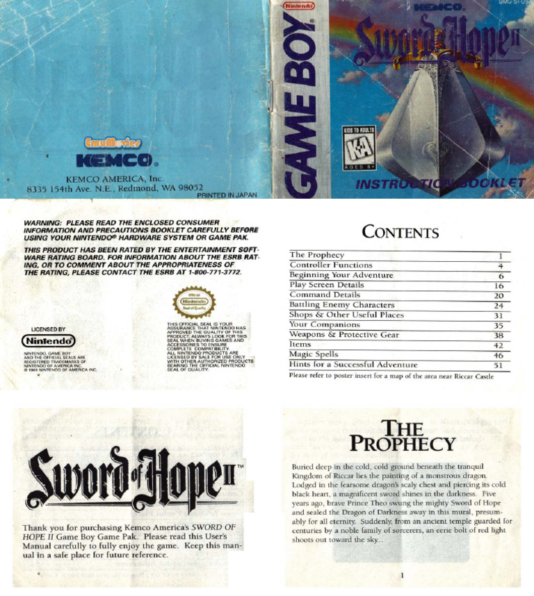 Sword of Hope II, The (USA) | PDF