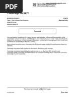 Cambridge IGCSE™: Economics 0455/22 | PDF | Elasticity (Economics ...