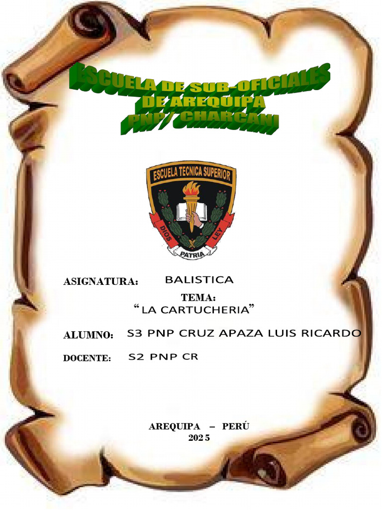 Historia y Clasificación de Cartuchería | PDF | Cartucho (armas de ...