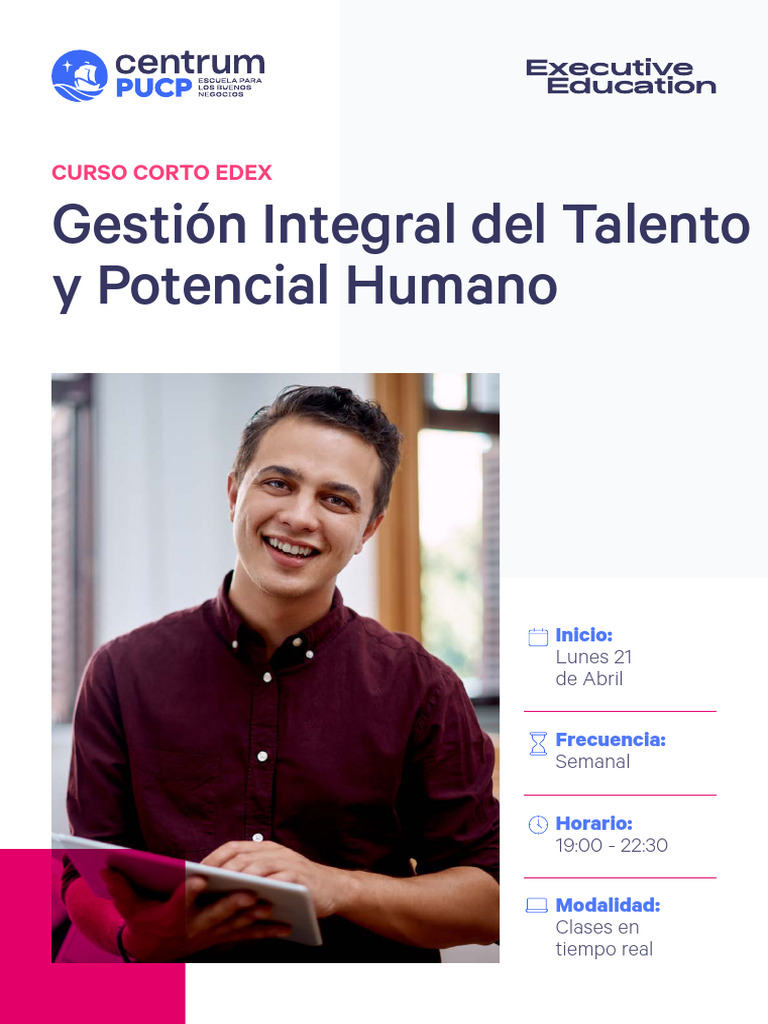 Abr2025 Gestion Integral Talento Potencial Humano Brochure 300000100096114 | PDF | Gestión del ...